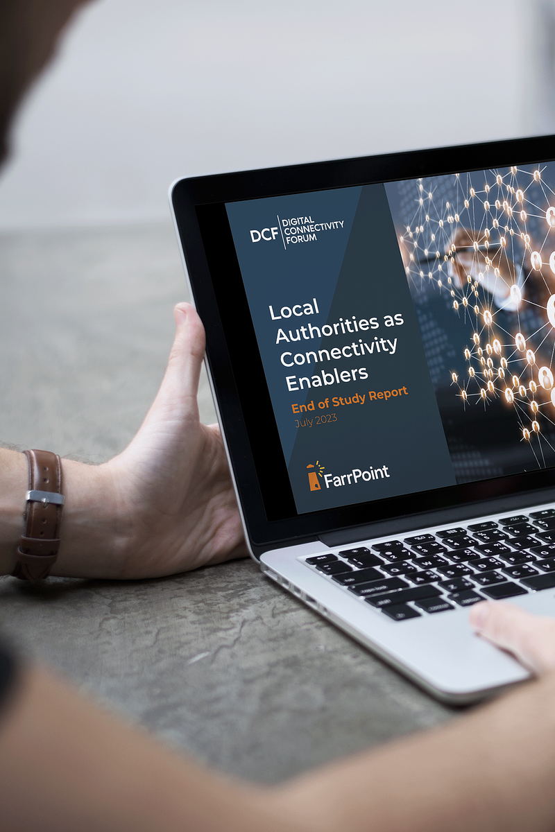 DCF and FarrPoint launch a new report: Local Authorities as Connectivity Enablers - FarrPoint