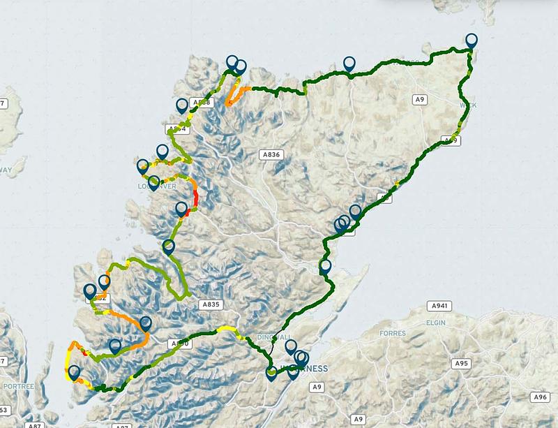 FarrPoint publish a new North Coast 500 map that pairs beauty hotspots ...