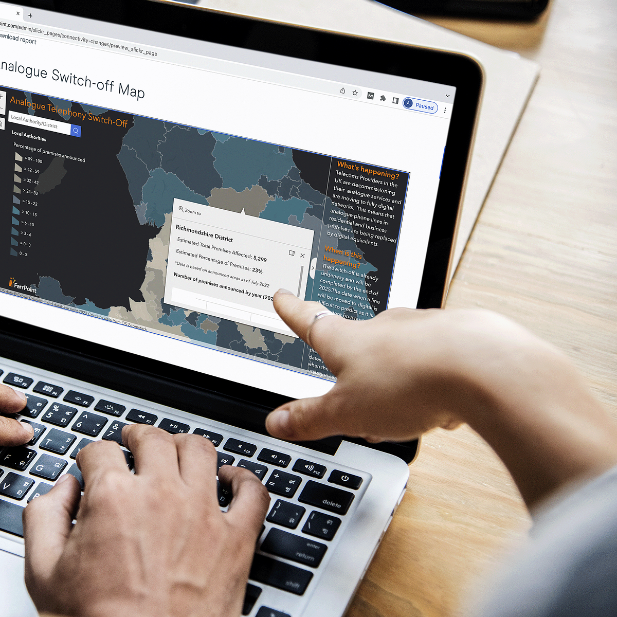 Analogue Landline Switch-off Maps: BT Openreach and Virgin Media ...